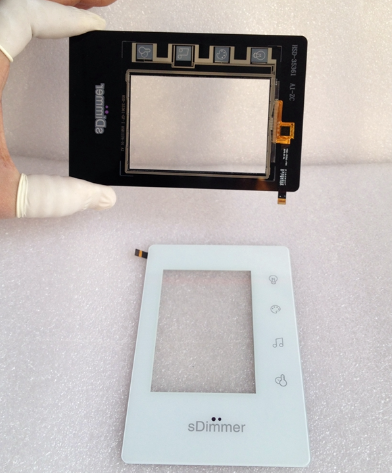 5" Touch screen panel and LCM and optical bonding for Industrial ...